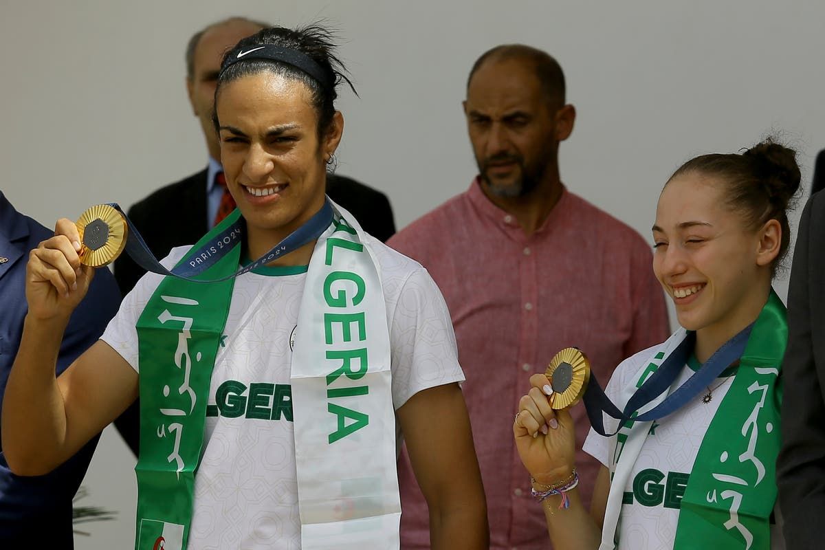 Algerian Olympic medalists return home to a warm…