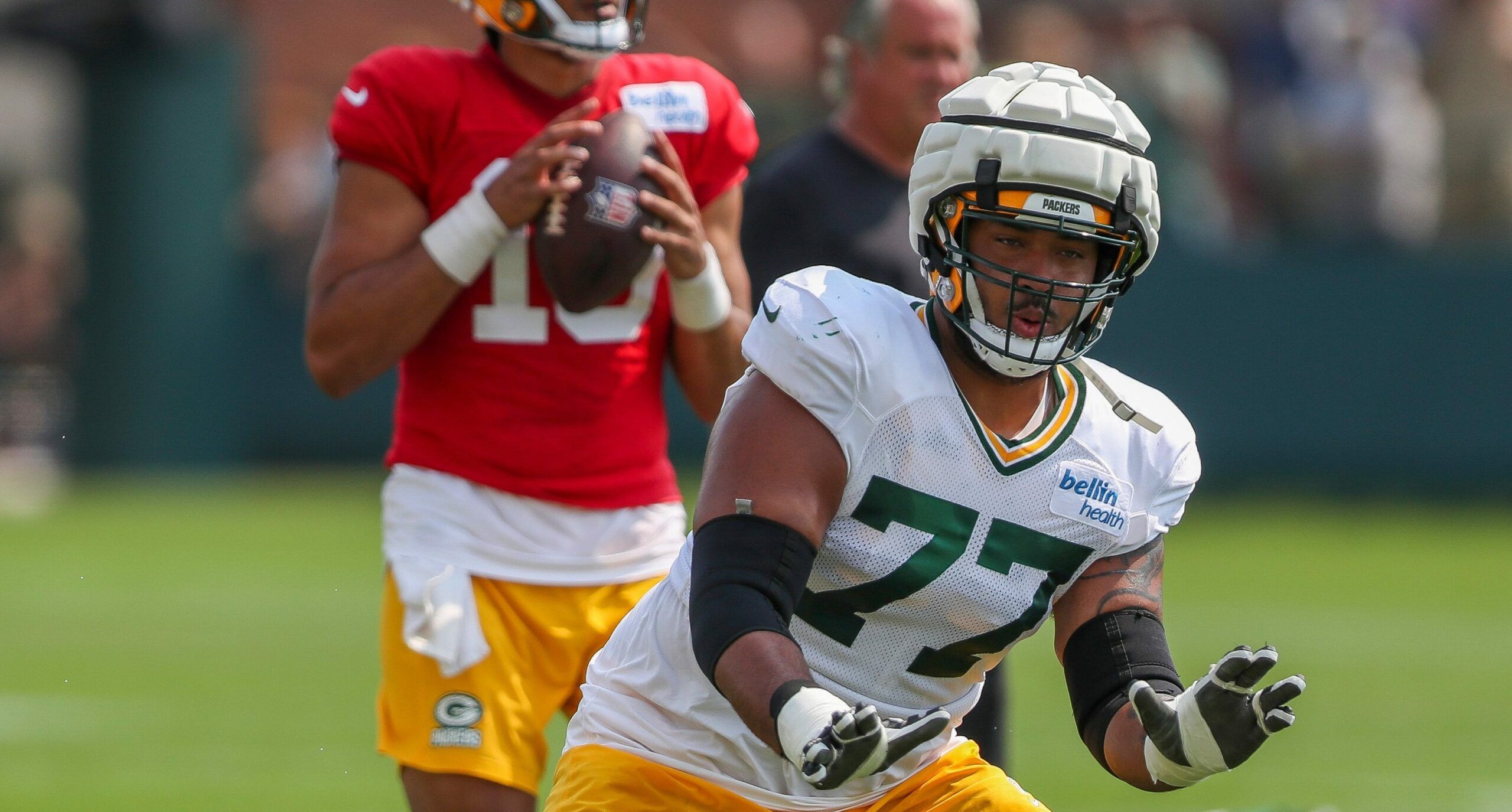 Packers rookie OL Jordan Morgan returning to practice…