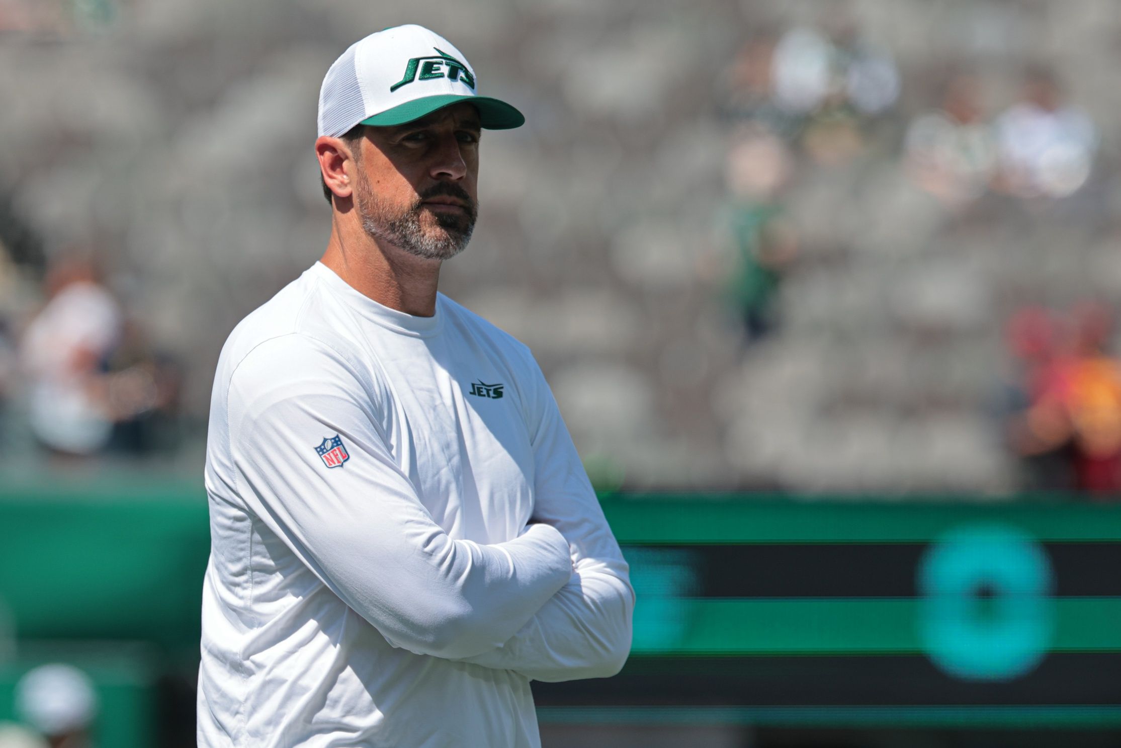 Where is Aaron Rodgers in his comeback? Jets…