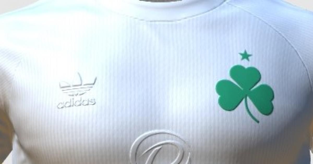 This stylish retro Adidas Celtic third kit concept is…