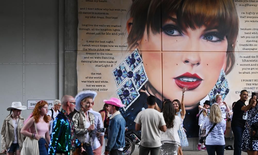 ‘Safer than ever’: Swifties gather at Wembley for…