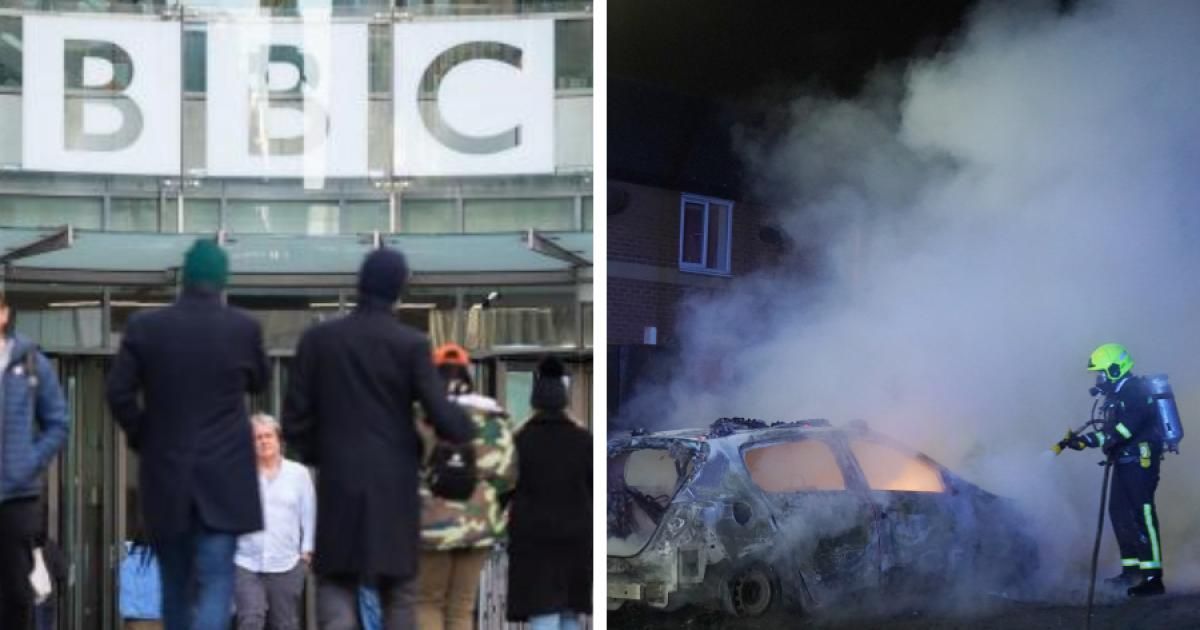 Hundreds complain to BBC after English riot described…