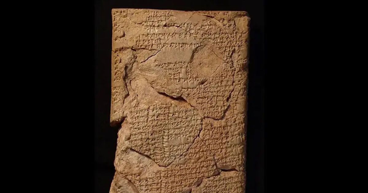 4,000-Year-Old Babylonian Tablets Containing Evil…