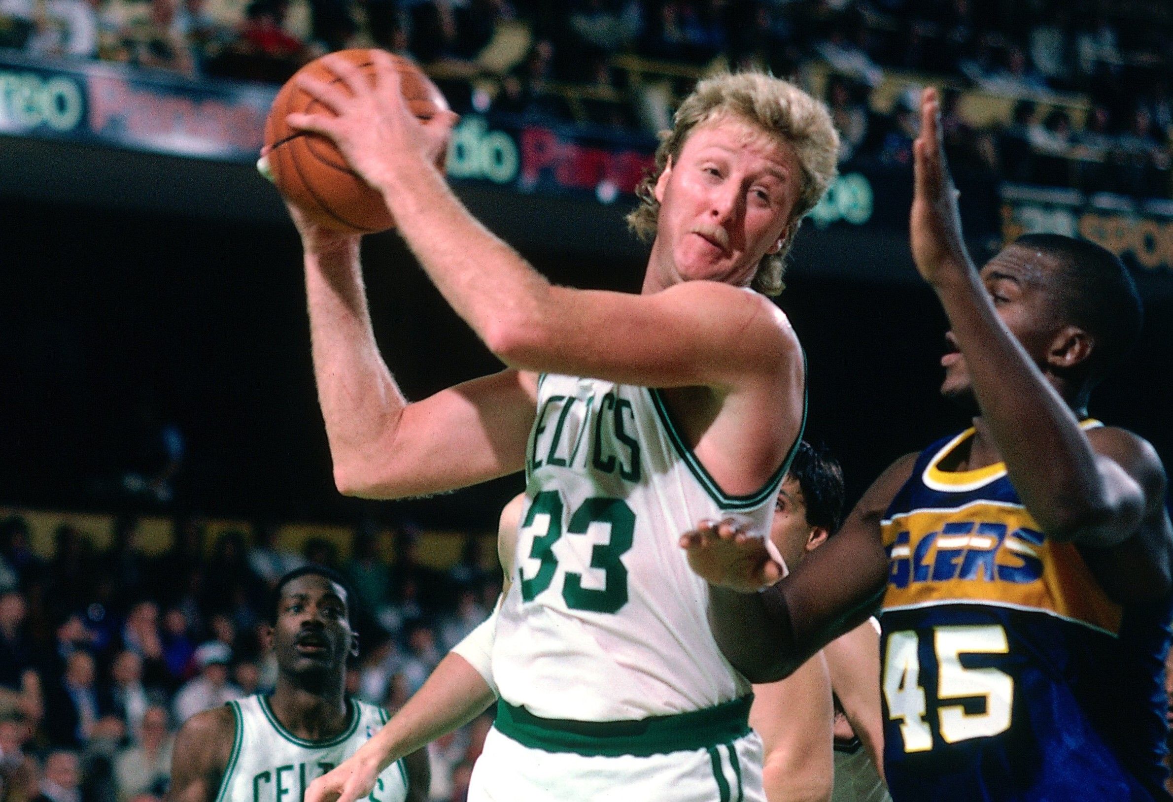 Rare interview with Boston Celtics legend Larry Bird…
