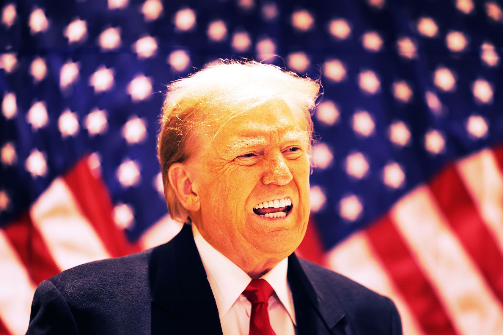 Trump rages over crowd size ahead of DNC