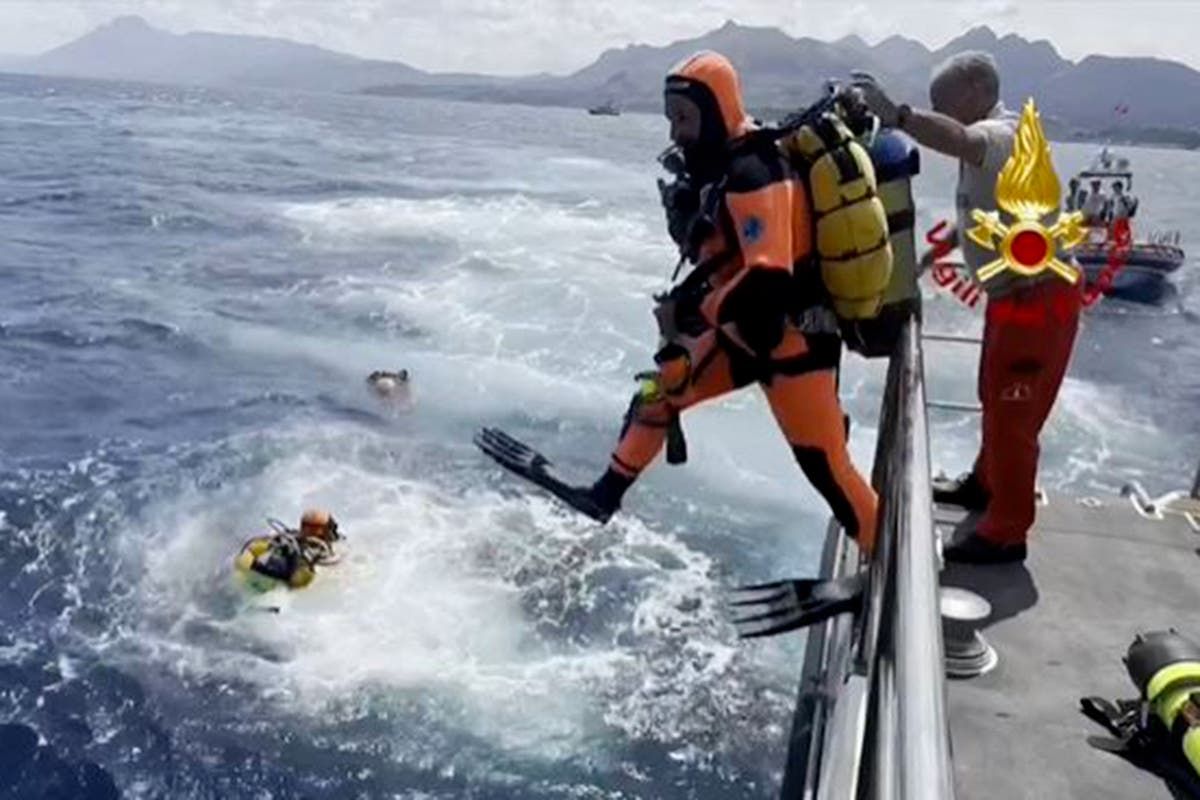 Divers faced with desperate conditions in search for…