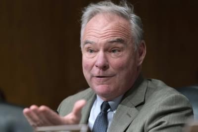 Sen. Tim Kaine Optimistic About Harris-Walz Ticket…