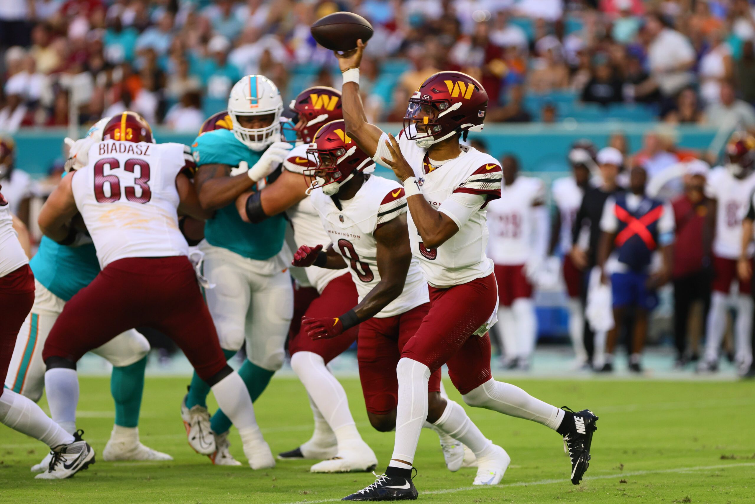 WATCH: Commanders QB Jayden Daniels’ best plays…