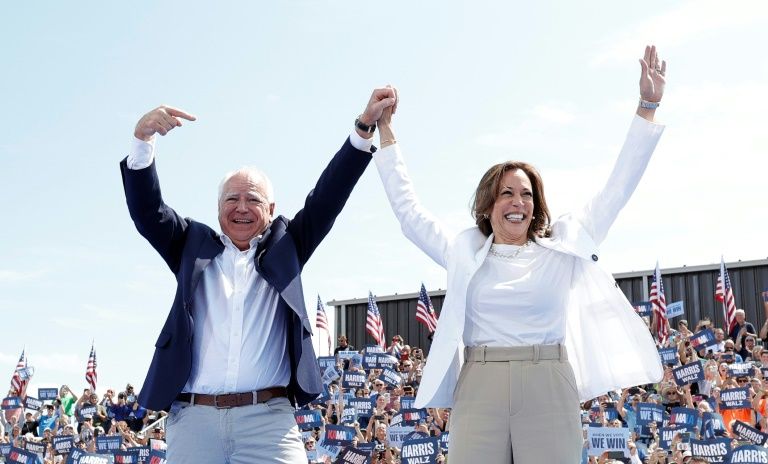Latino voter enthusiasm rises for Harris-Walz,…
