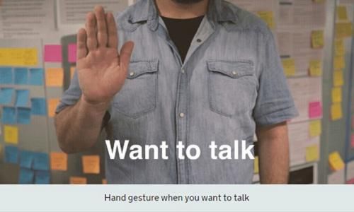 The new hand signals bringing meetings to order