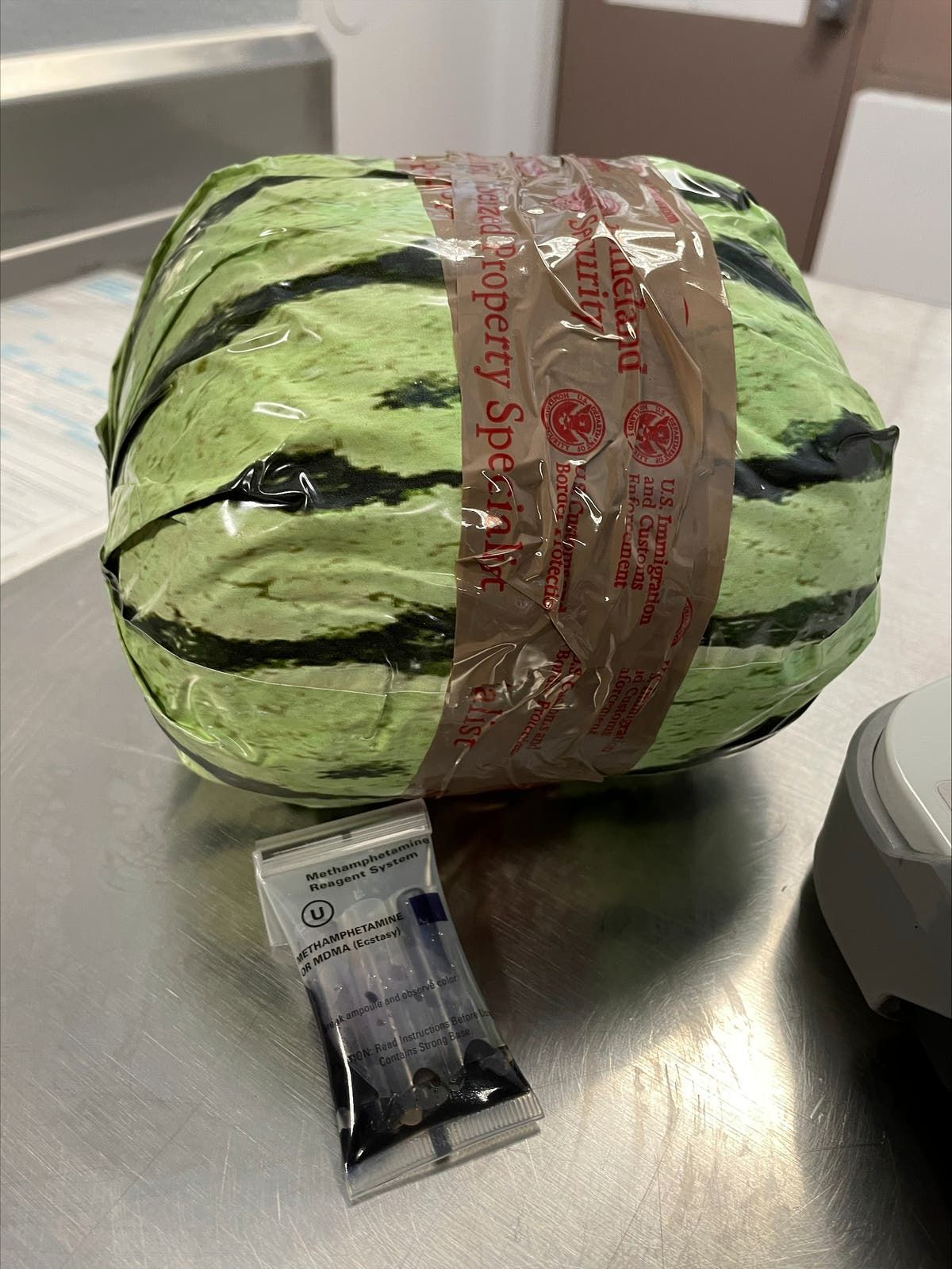 Methamphetamine disguised as shipment of watermelons…