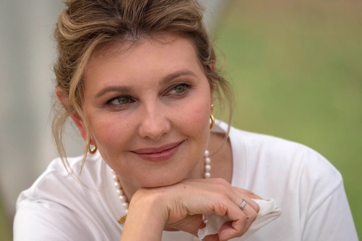 Ukraine first lady wants country's kids to see…