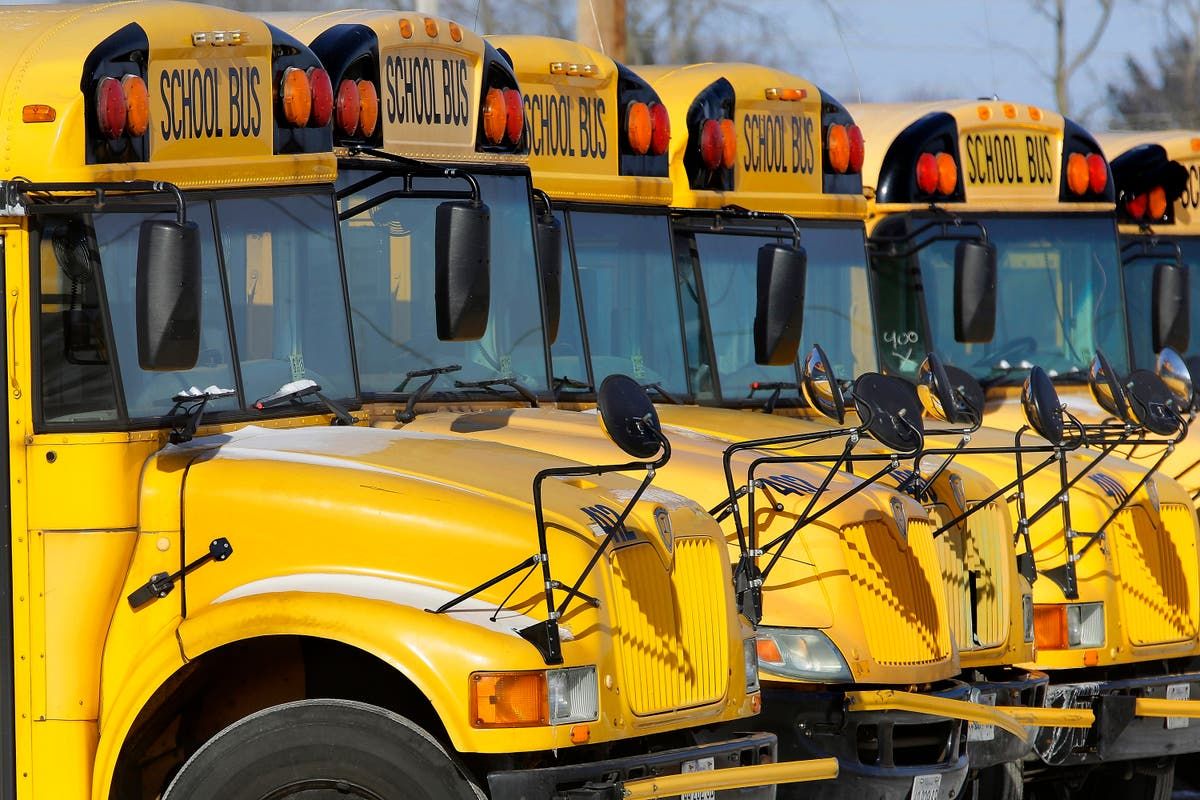 Texas school bus driver accused of driving slowly with…