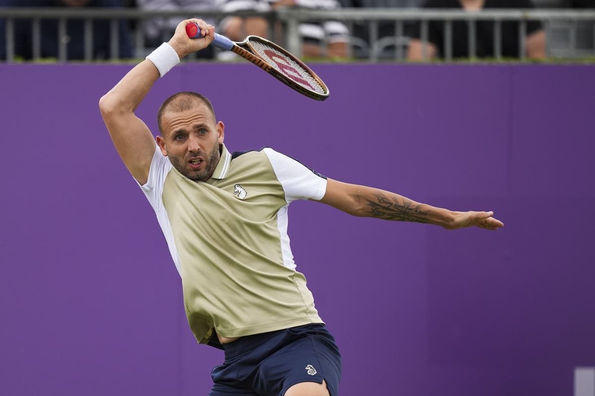 Dan Evans still recovering from record US Open win…
