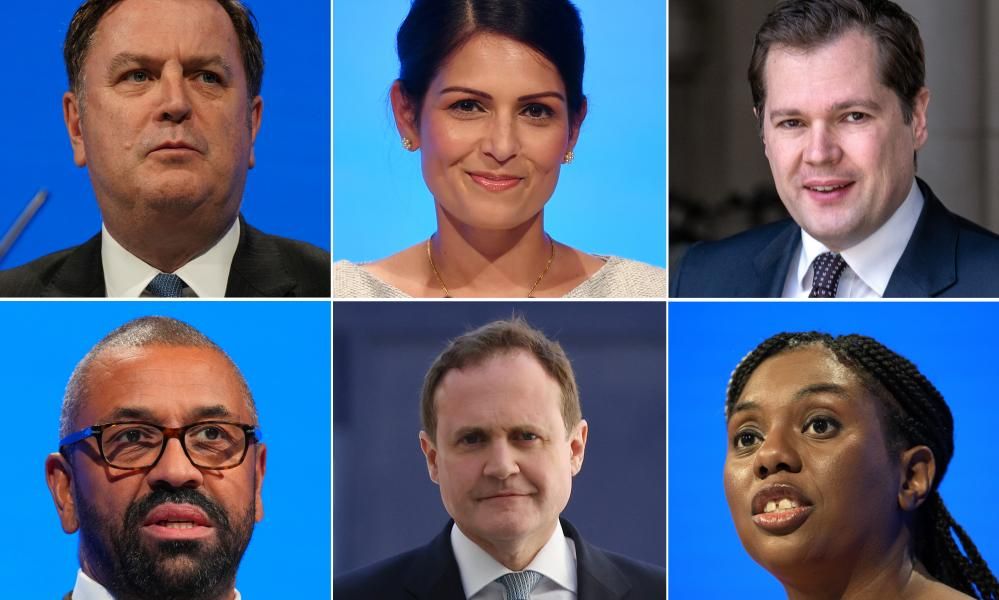 Who are the six leadership candidates to be voted on…
