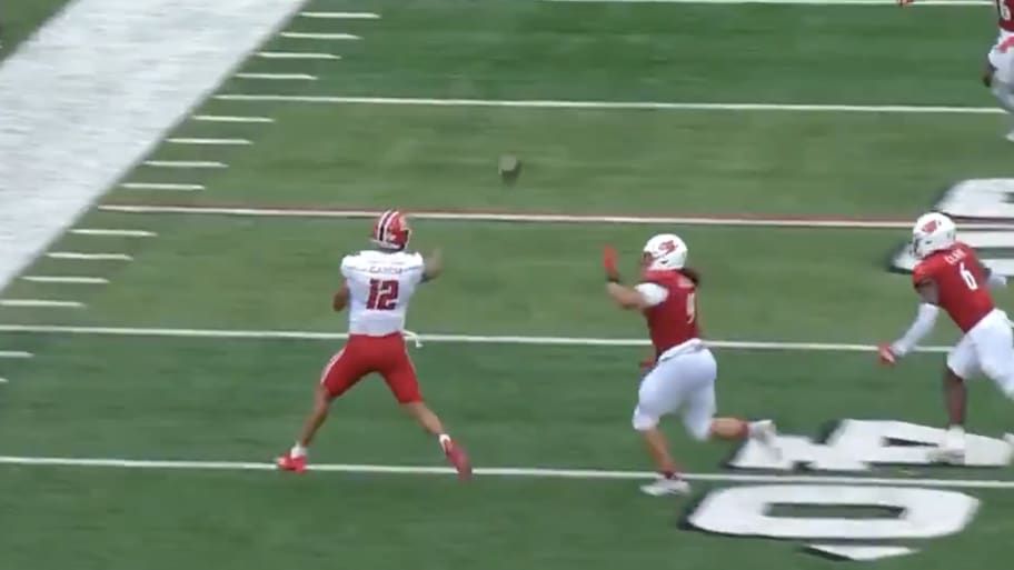 Sports Illustrated - Louisville Player Gets Hit in the…