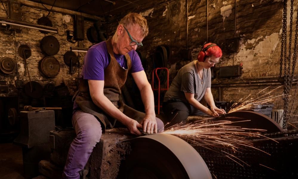 Axe to grind: toolmaking father and daughter revive…