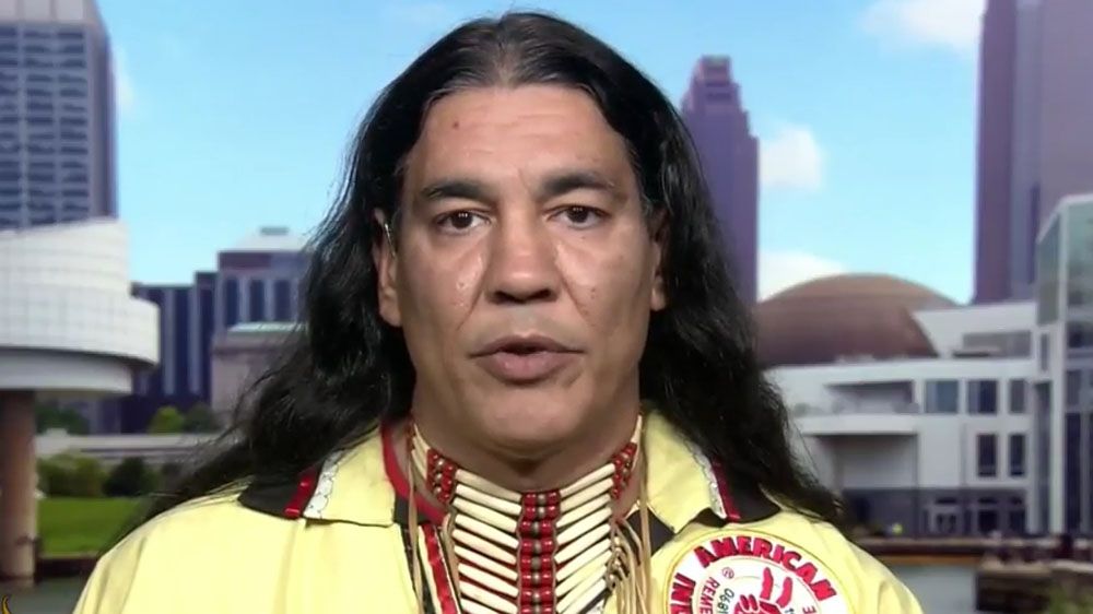 Cleveland Indians: Native Americans rally against logo