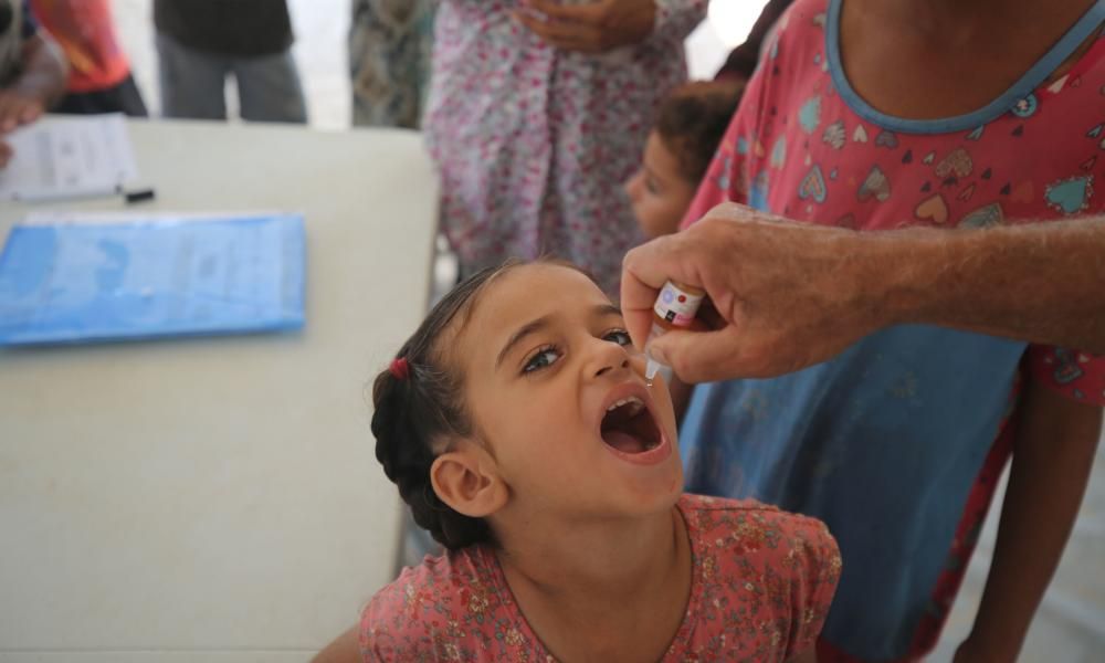 Gaza just had its first polio victim in 25 years. This…