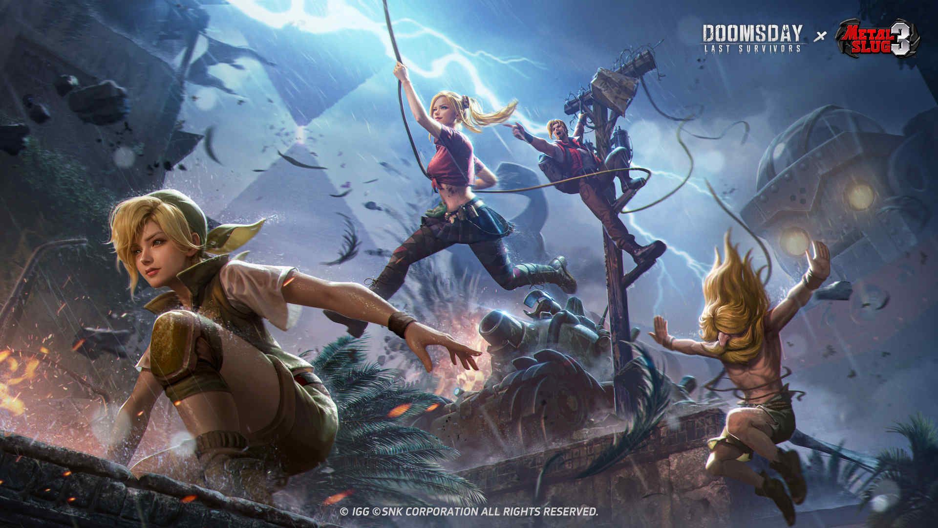 Doomsday: Last Survivors teams up with Metal Slug 3 to…