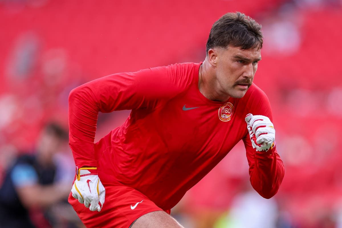 Travis Kelce’s new look raises eyebrows on social…