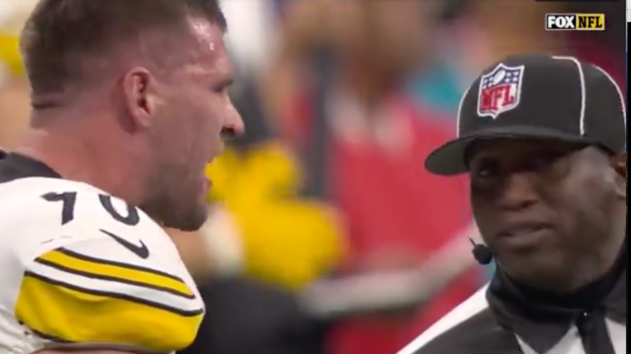 Steelers' TJ Watt Furious After Bad Offside Call Takes…