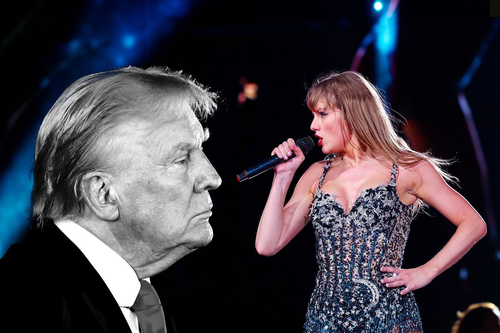 Trump dismisses Swift's Harris support