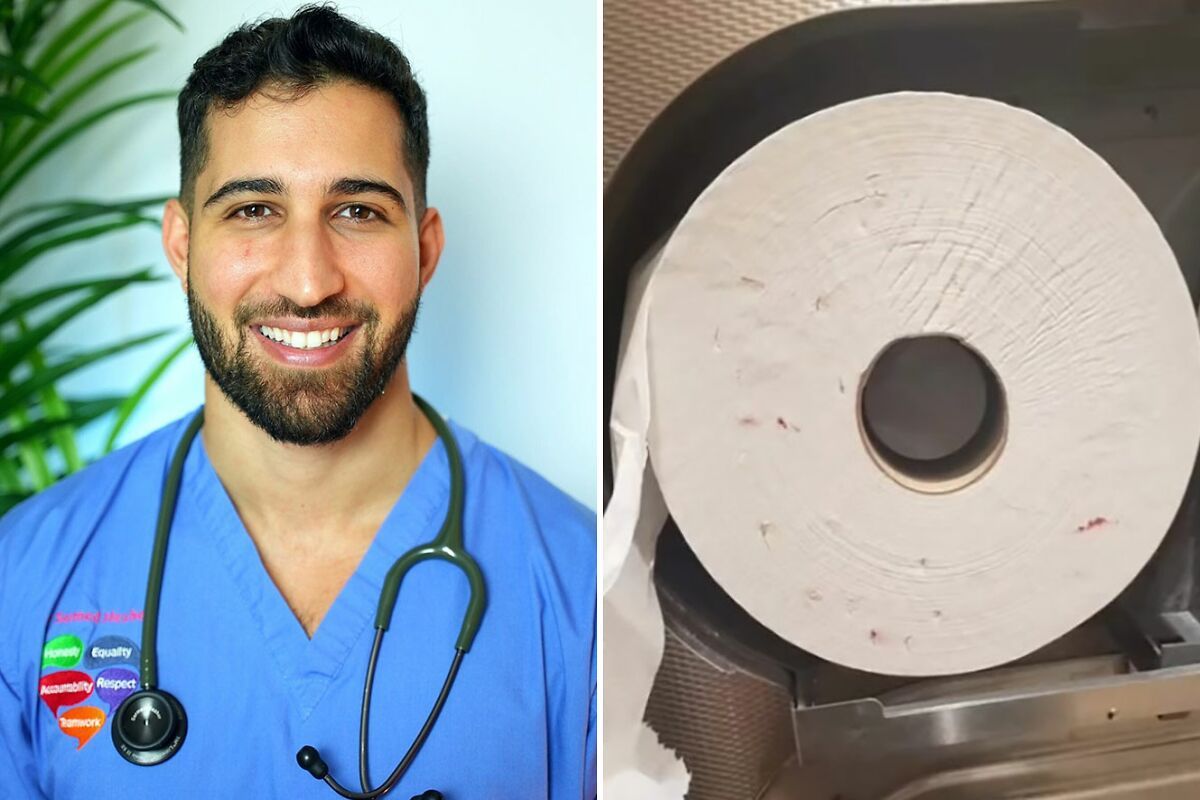 Viral Pic Of Bloody Toilet Paper Soiled By Drug Users…