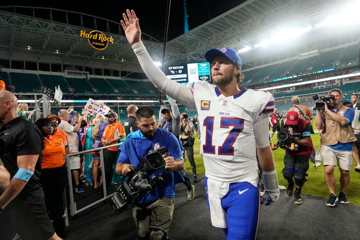 Bills-Dolphins Thursday night game was third…
