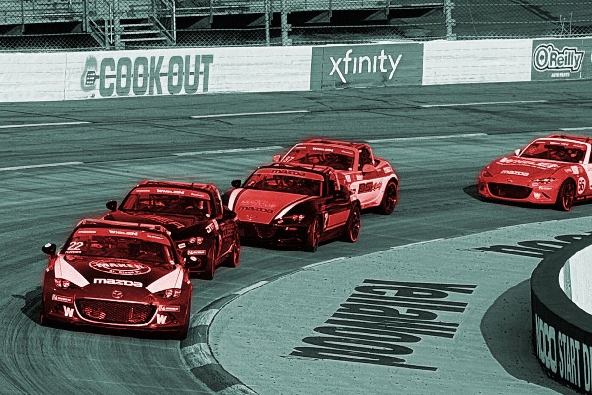 Turning an MX-5 Cup road-course racer into an…