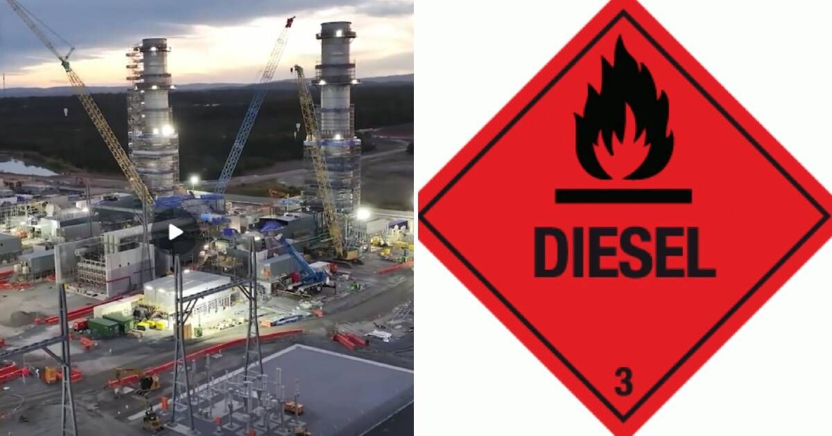 Diesel will fuel the Hunter Power Project at Kurri for…