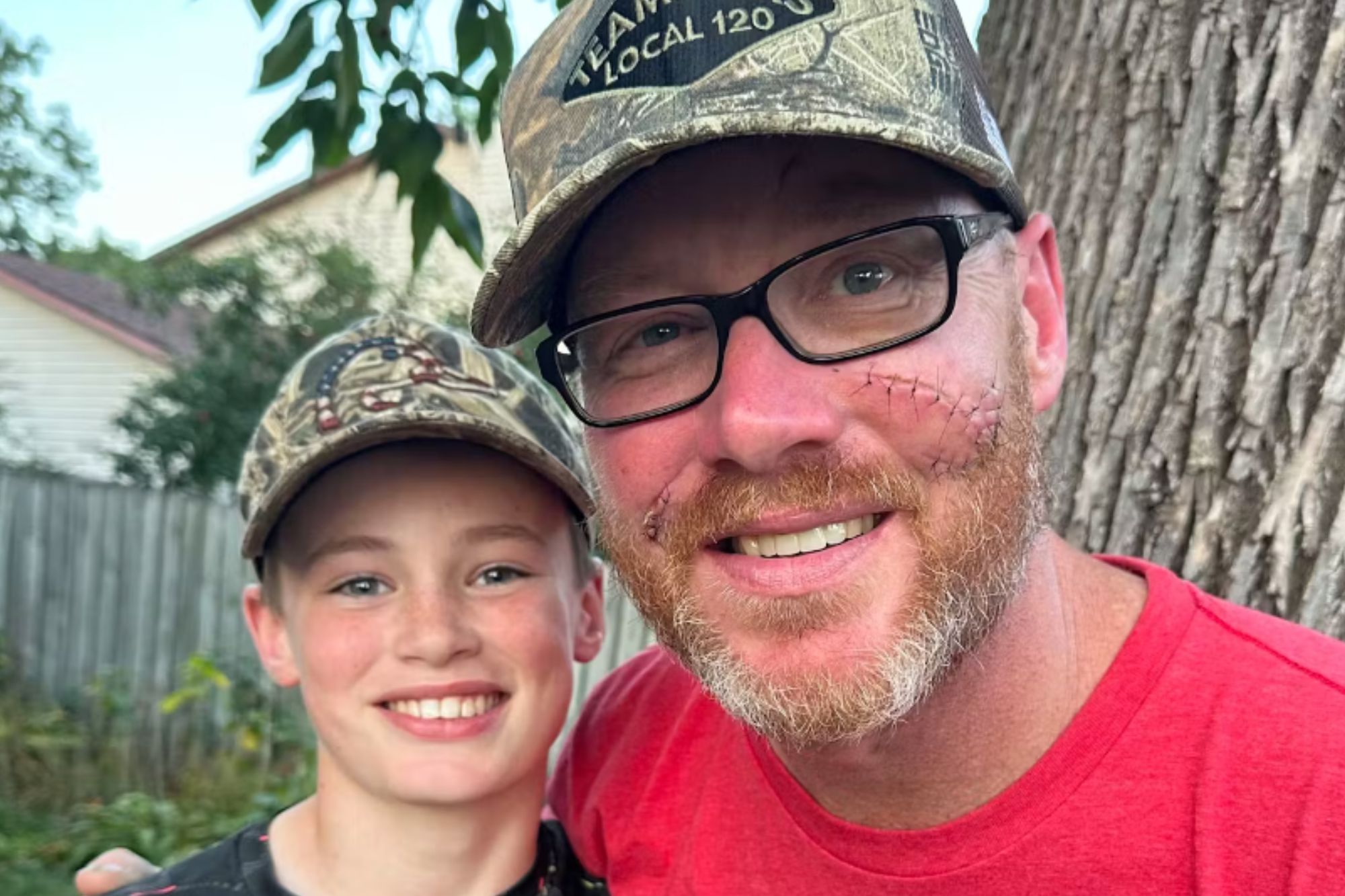 12-Year-Old Wisconsin Boy Saves Dad from Being Mauled…