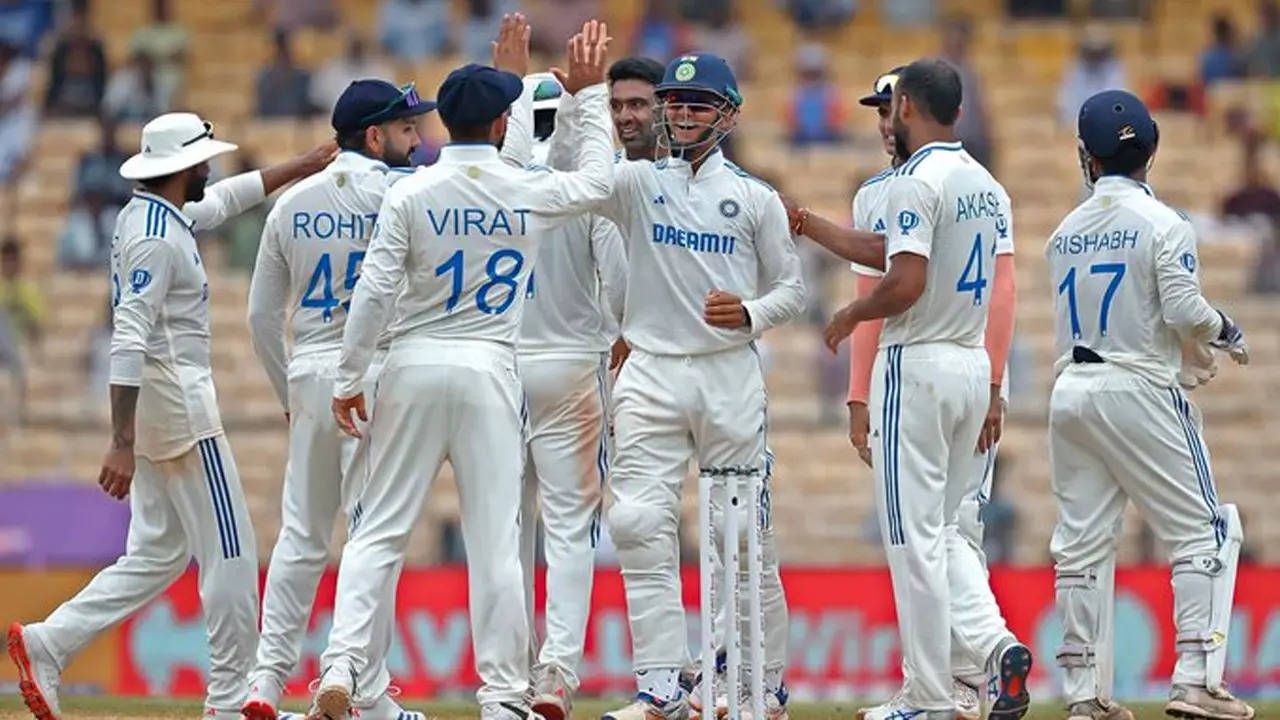 India retain same squad for second Test against…