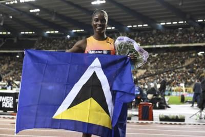 St. Lucian Sprinter Julien Alfred Celebrated For…