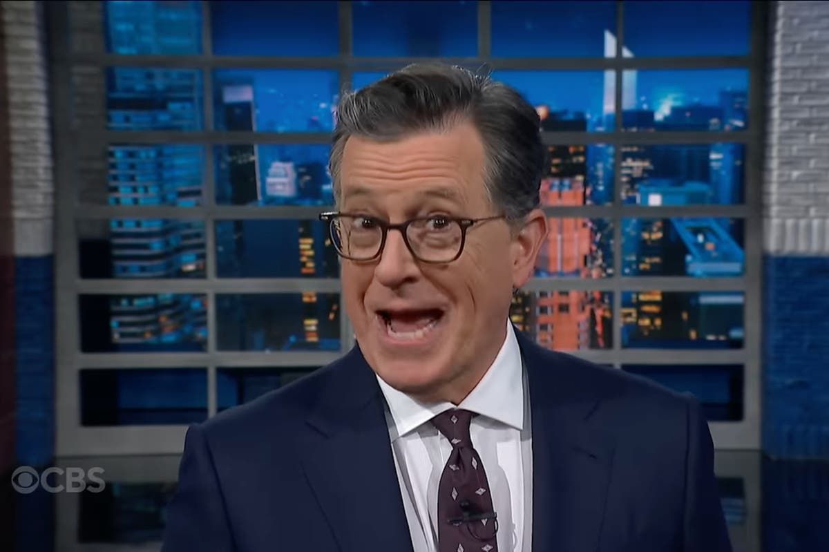 Trump attacks ‘very boring’ Stephen Colbert in Truth…