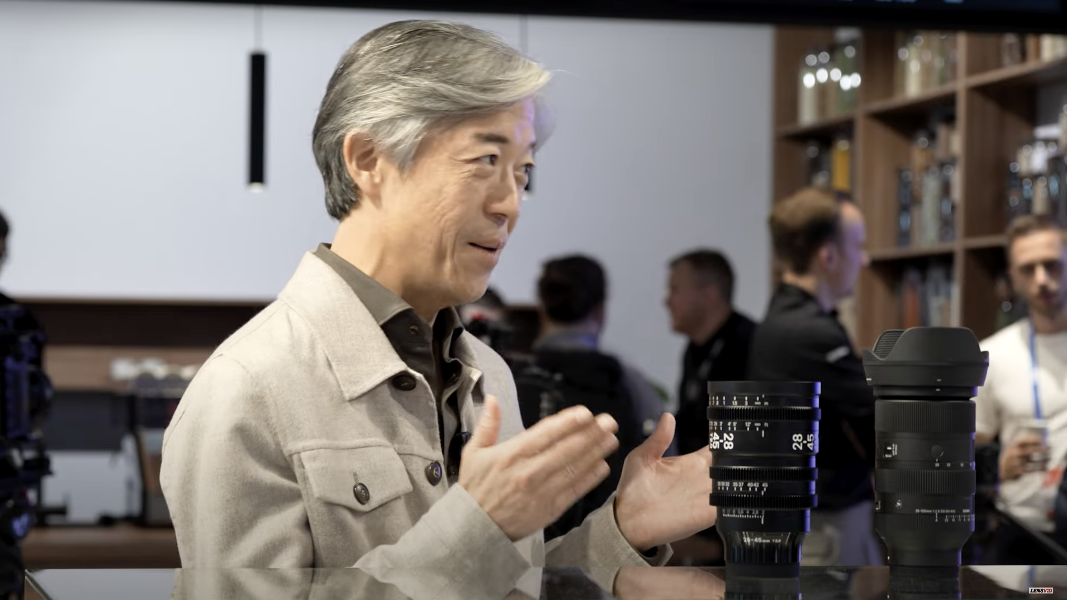 Sigma CEO Kazuto Yamaki reveals two lenses and other…