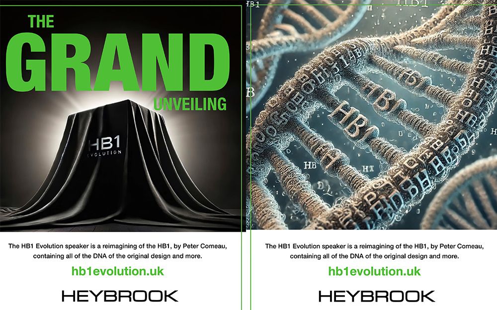 Heybrook is back! HB1 Evolution speakers reimagine the…