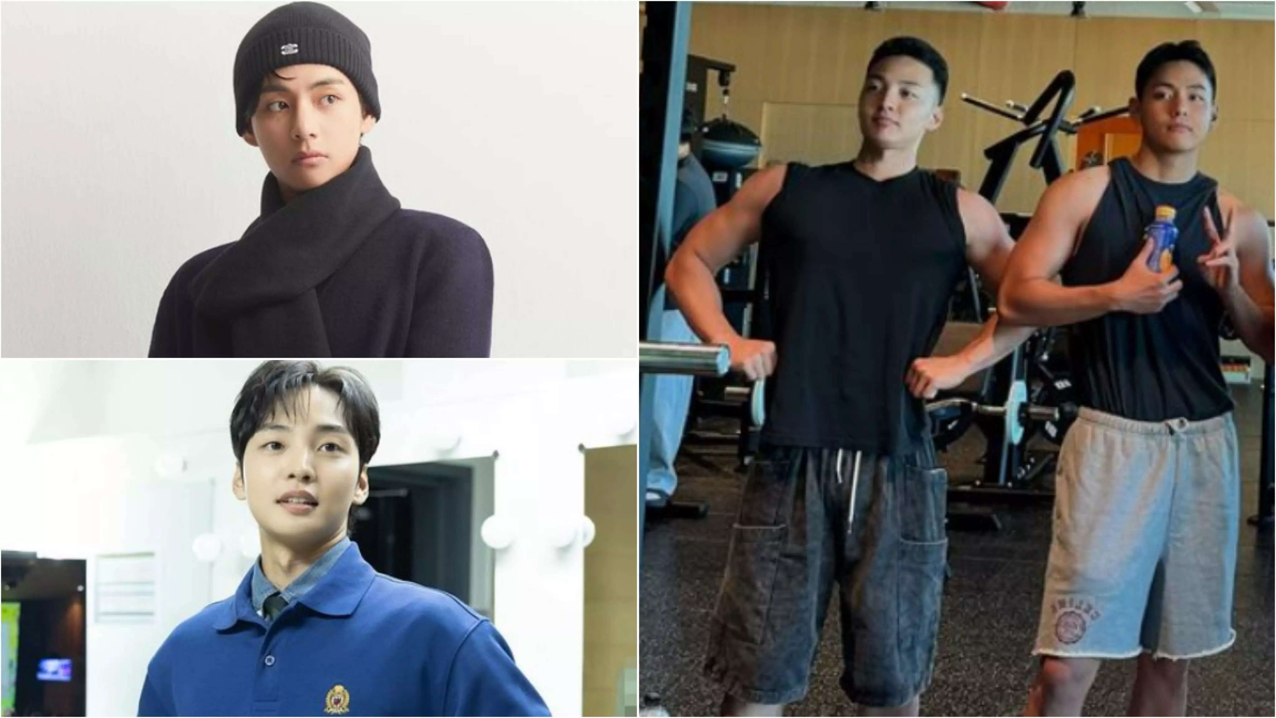 BTS star V reunites with actor Kim Minjae during break…