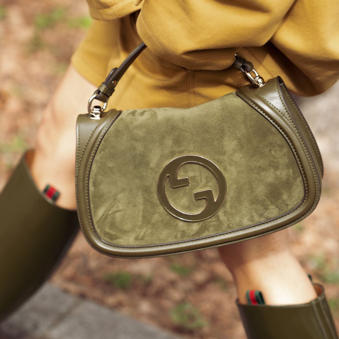 This Gucci Bag Starring in Fashion Week Street Style…