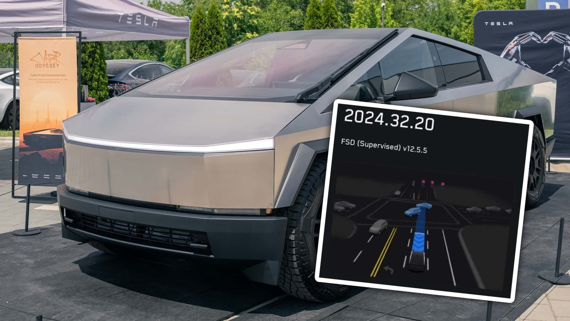 Tesla Cybertruck Finally Gets Full-Self Driving—With…