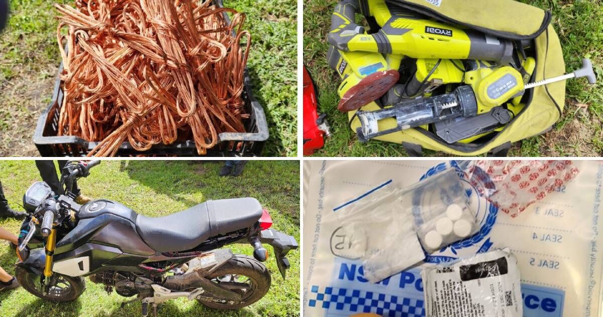 Police raids uncover items stolen in multiple…