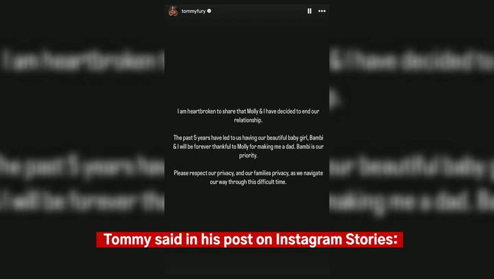 Tommy Fury denies cheating allegations and hopes to…