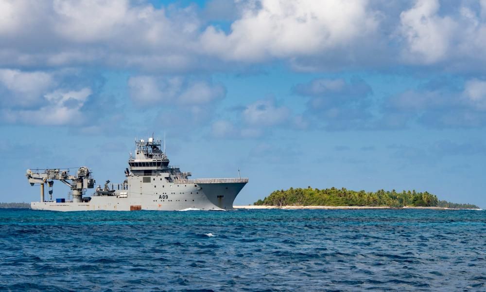 New Zealand navy ship Manawanui sinks off Samoa