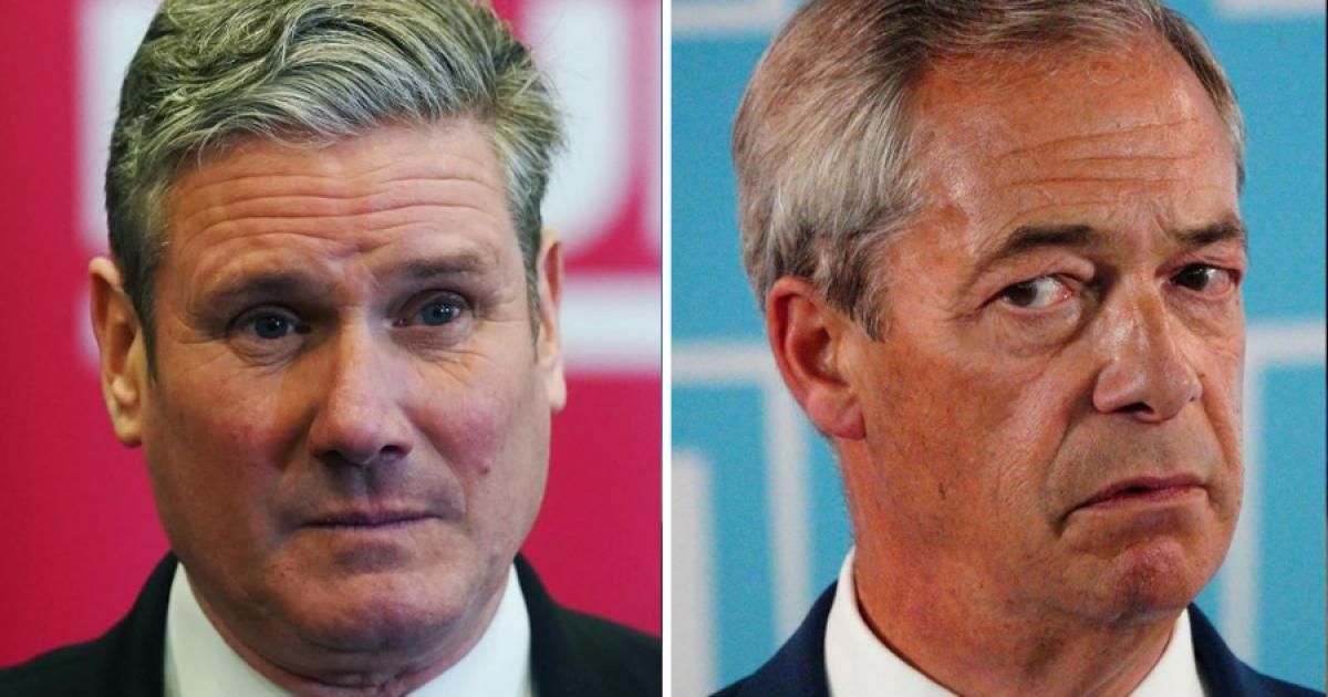 Keir Starmer now as unpopular with public as Nigel…