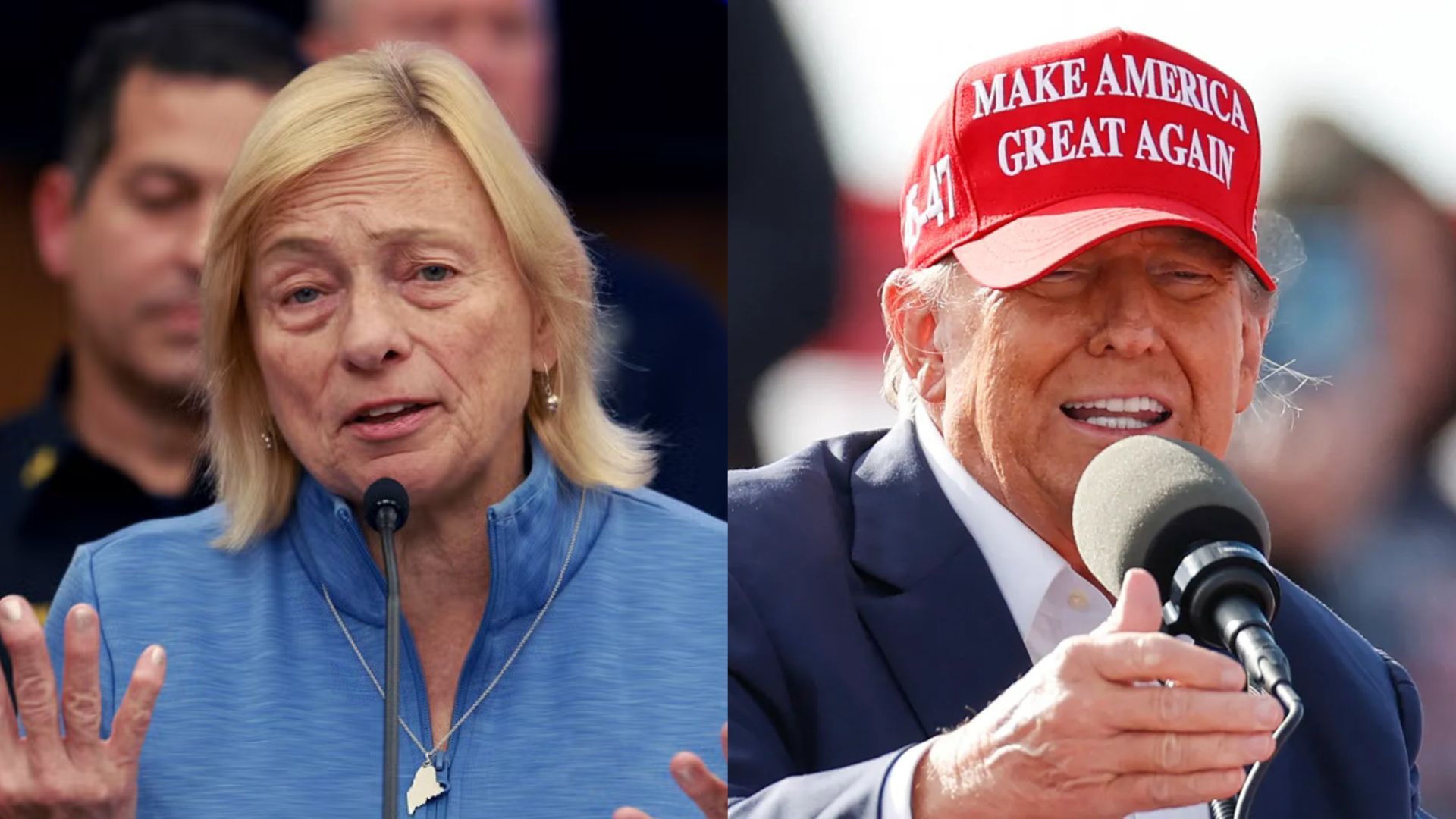 Maine Governor Mocks Trump for Misgendering Her: 'He…