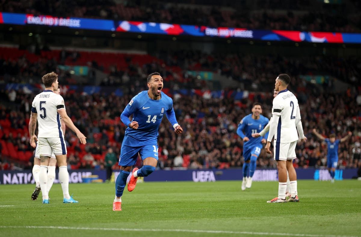 The Latest Breaking News on England vs Greece LIVE: Nations League ...
