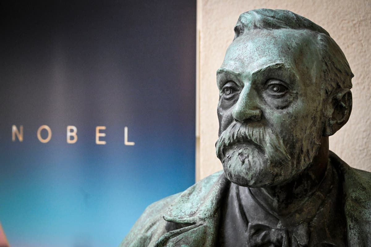 The Nobel Peace Prize is being announced against a…