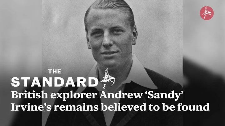 British explorer Andrew ‘Sandy’ Irvine’s partial…