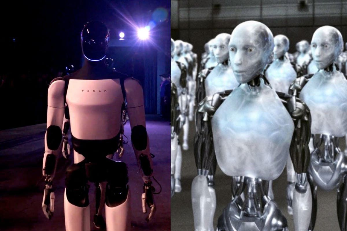 Elon Musk accused of stealing designs for new robots…