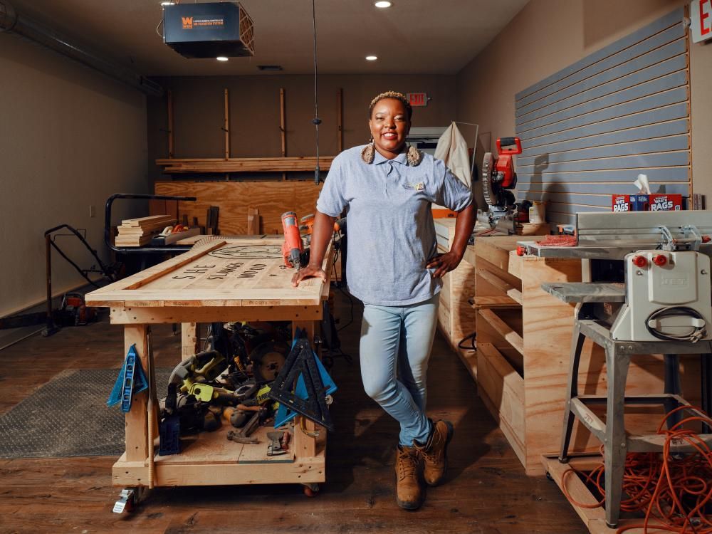 This woodworker perfected her craft during a summer of…